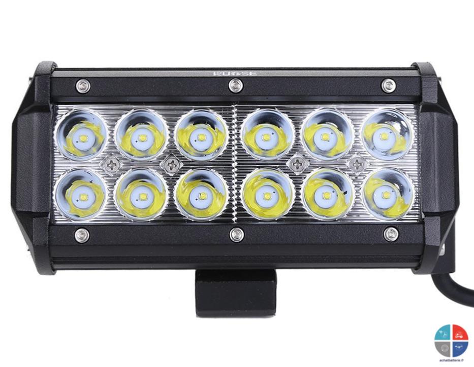 Projecteur 12 LED Cree 2520 lumens 9/32v IP67
