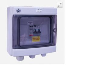 Coffret de protection AC 3-4KW Monophasé 16A 230v
