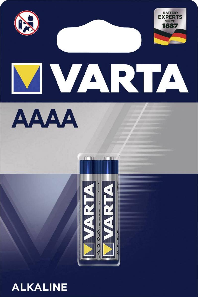 Pile VARTA AAAA E96 LR61 1.5V X2